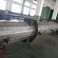 China Self Standing Monopole Telecommunications Tower Single Pipe Accessories Q460 for sale