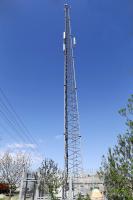 China Cellphone 100 Self Supporting Tower Wifi Gsm Telecom Mast Antenna for sale