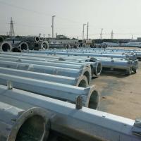 China Tubular Telecommunication Communication Cell Tower Microwave Antenna Mast 30 Ft for sale