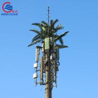 China Telecommunication Camouflage Telecom Tower Palm Tree Monopole Decorative for sale