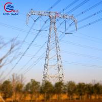 China 500kv Electric Transmission Tower Octagonal 33kv for sale
