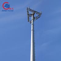 China 30m Galvanized Telecom Antenna Mast Cell Tower for sale