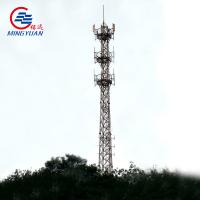 China Universal Power Lattice Antenna Tower Mast 30m Galvanized Telecom for sale