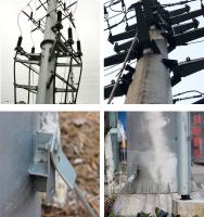 China 35 Kv High Tension Electric Power Transmission Tower Galvanized Steel for sale