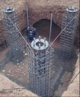 China Galvanized FRP Camouflage Cell Towers 2 Floors Palm Tree 5g for sale