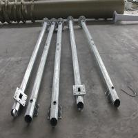 China 25-85m Tubular Steel Tower Hot Dip Galvanized Triangular Microwave Lattice for sale