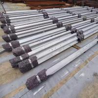 China 3m 4m Steel Street Light Pole , Galvanized Octagonal Steel Pole for sale