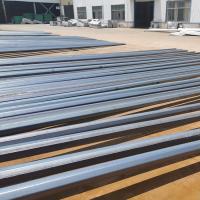 China Conical Tapered CCTV Steel Pole Hot Dip Galvanized 10m Security Camera for sale