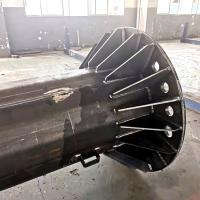 China Q355b Monopole Telecommunications Tower Galvanized Hot Dipped Radio Antenna for sale
