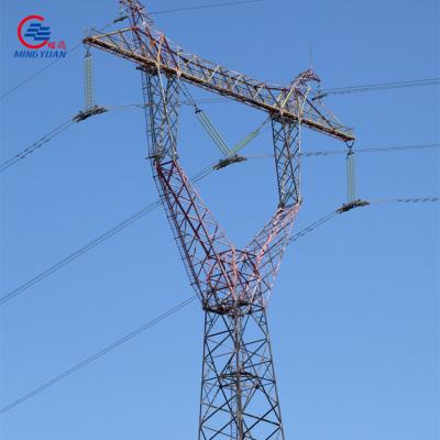 China Lattice Electric Transmission Tower 10-100m Self Supporting for sale