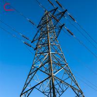 China Lattice Electric Transmission Tower 10-100m Self Supporting for sale
