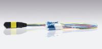 China Custom Length 0.9mm MPO Patchcord MPO MTP Fiber Optic Patch Cord Low Loss for sale