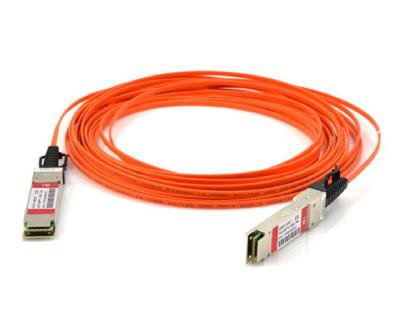 China 850nm Parallel 40G QSFP+ Active Optical Cable AOC 300m OM3 400m OM4 for sale