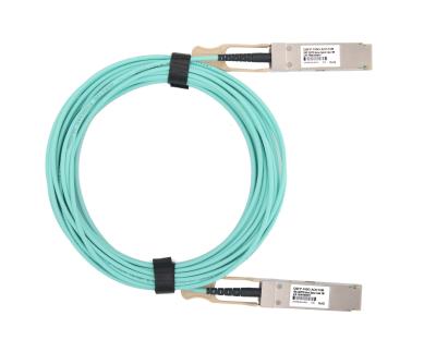 China 100G QSFP28 AOC Cable 3.3V 100m OM4 MMF High Speed Transceiver for sale