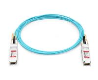 China 100G QSFP28 Active Optical Cable AOC 100m OM4 Low Power 2.5W for sale