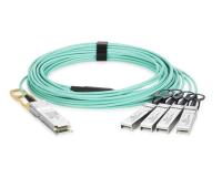 China Custom Length 100G QSFP to 4xSFP10G AOC Cable High Speed 1-100m for sale