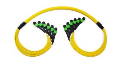 China MPO MTP Trunk Cable 72 96 144 Fibers Wide Operating Temperature for sale