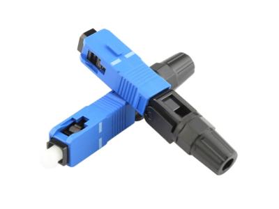 China SC UPC FTTH Optical Fiber Fast Connector 2.0mm 3.0mm Quick Connector for sale