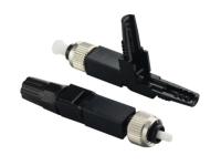 China FC UPC Optical Fiber Fast Connector 0.4dB Insertion Loss FTTH Quick Connector for sale