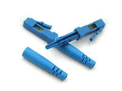 China FTTH Fiber Fast Connector LC APC High Return Loss Quick Connector 0.9mm 2.0mm 3.0mm for sale