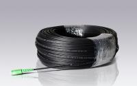 China Black SC To APC Connector FTTH Drop Cable Patch Cord Low insertion loss for sale