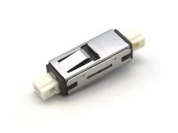 China Duplex MU Fiber Optic Adaptor Single Mode Low Insertion Loss for sale