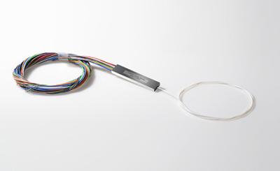 China Fiber Optic Splitter 1x16 Mini Type PLC Splitter Without Connector for sale