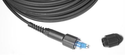 China Outdoor PDLC FTTA Remote Fiber Patchcord IP67 Waterproof Single Mode 0.3dB for sale