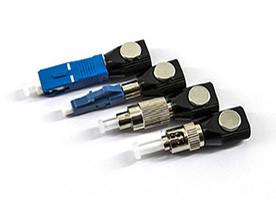 China FC SC ST LC Bare Fiber Optic Adapter Low Insertion Loss 0.5 dB for sale