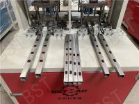 China 0.75KW Round Square Rectangle Hydraulic Tube Punching Machine With Cutting System for sale
