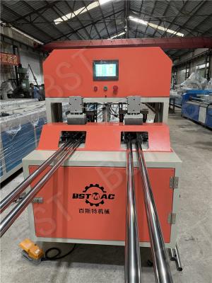 China 100kn Double Working Stations Hydraulic Tube Punching Machine For Metal Tubes 50HZ for sale