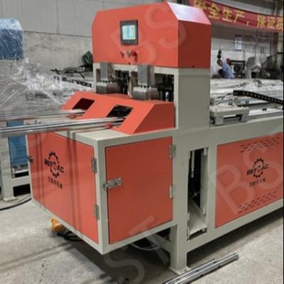 China 50*100mm DC53 Red Hydraulic power press punching machine For Iron Steel Hole for sale