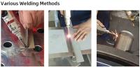 China Aluminum Iron Handheld Laser Welding Machine 1500W IPG Source for sale