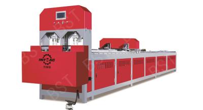 China PVC Stainless Steel Hydraulic Hole Punching Machine 6m U Shape Profile for sale