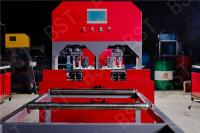 China Guardrails Square Tube Punching Machine For 60*60mm 50*50mm Hole Punching for sale