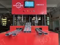 China Aluminum CNC Hydraulic Tube Punching Machine for sale