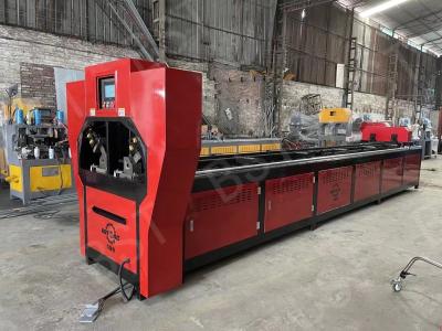 China Low Carbon Structural Iron A3 Hydraulic Pipe Punching Machine Fully Automatic for sale