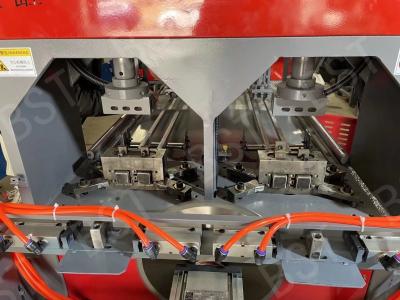 China Brass Copper Stainless Steel CNC Hydraulic Pipe Hole Punching Machine 380V 50Hz for sale