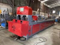 China FDA Hydraulic Tube Punching Machine For 3mm Zinc Steel Galvanized Pipe for sale
