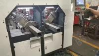China 4mm SS Square Tube Punching Machine 6000mm Hydraulic Pipe Punching Machine for sale