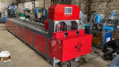 China 60*60mm Hole Hydraulic Pipe Punching Machine With Air Cooling for sale
