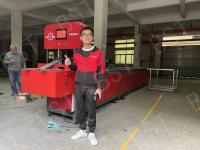 China 80Kn Round Steel Tube Hole Punching Machine For Warehouse Storage Shelf for sale
