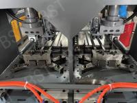 China C Shape Profile Steel Pipe Hole Punching Machine Rectangle Oval Punching Cutting Machine for sale