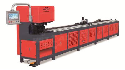 China Angle Iron Hydraulic Tube Punching Machine 45 Degree Angle Punching for sale