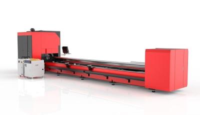 China 6000mm Tube Laser Cutting Machine Angle Steel CNC Laser Profile Cutting Machine for sale