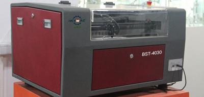 China Marble Stone Crystal Acrylic Glass Laser Cutter 30W Single Laser Head for sale