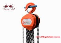 China Construction Manual Chain Block Hoist 10mm Lifting Device For Heavy Duty 3T for sale