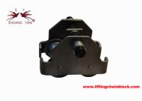 China Manual Push Lifting Beam Trolley With Safety Baffle Chain Block 0.5 Ton for sale