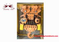 China 32T/70400lb Electric Chain Hoist With Beam Trolley For Workshop for sale