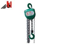 China CE GS 1000 Kg Green Energy Lifting Chain Block Fall 3 Meters Goods Hoist Q345B for sale